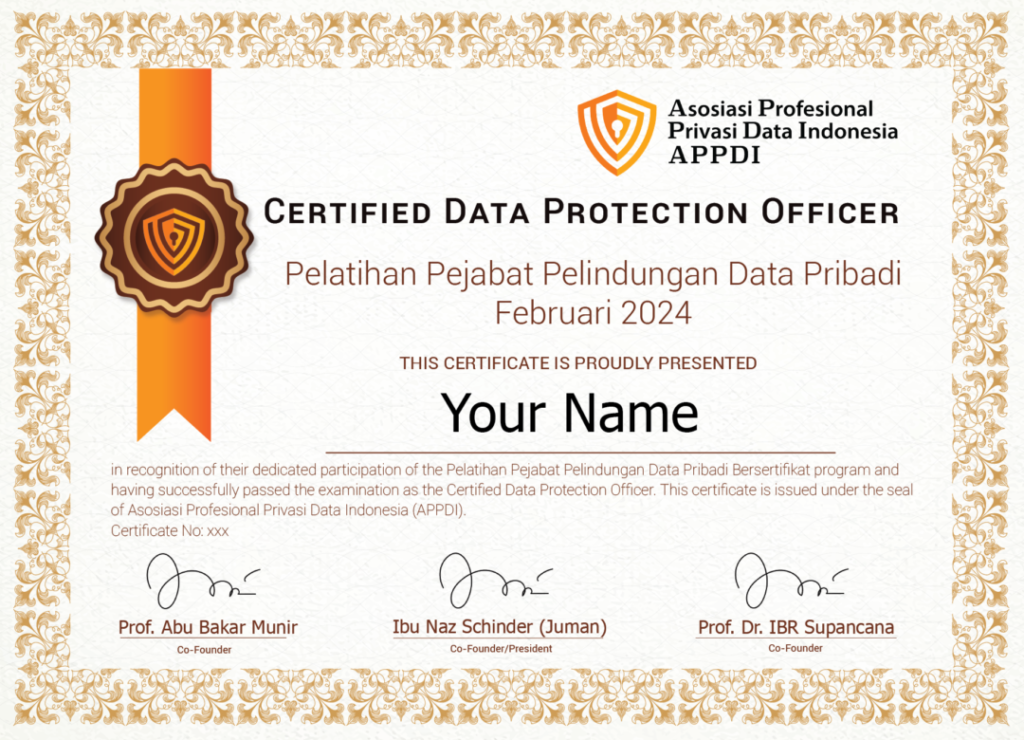 Sertifikasi DPO – APPDI